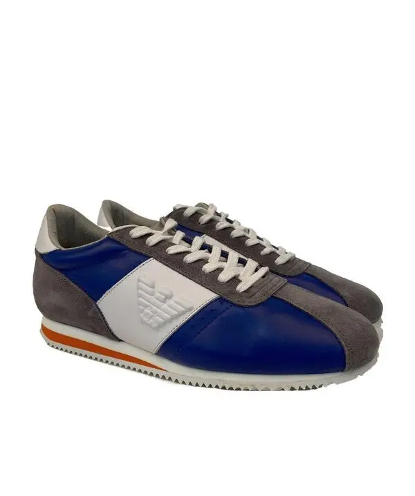 Emporio Armani Casual Lace-up Sneakers - Black
