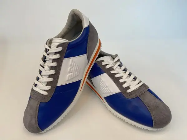 Emporio Armani Casual Lace-up Sneakers - Black