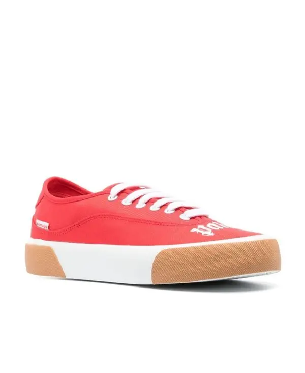 Palm Angels Logo Print Lace-up Sneakers - Multicolor