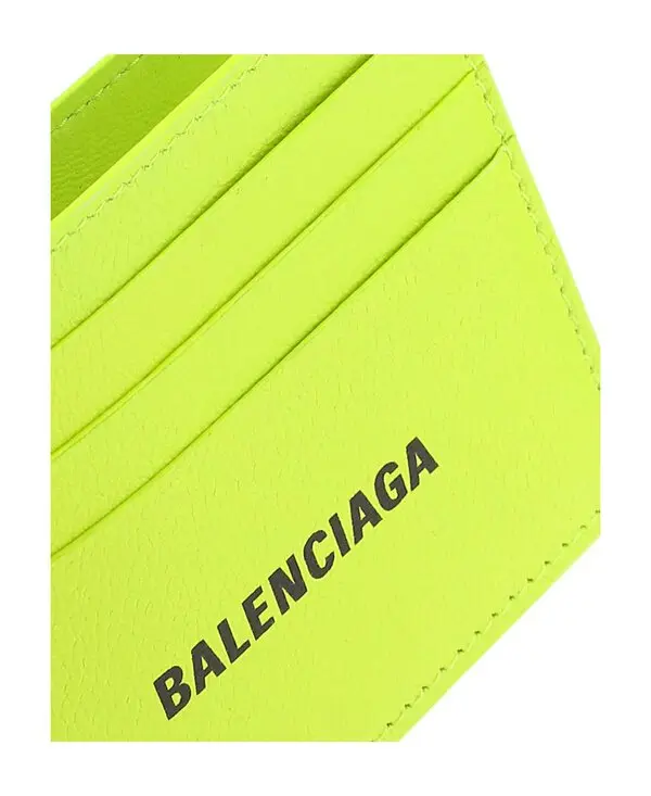 Balenciaga Logo Printed Card Bag