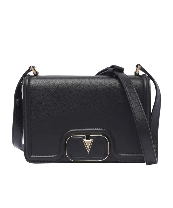 Valentino Garavani Vlogo Small Leather Shoulder Bag