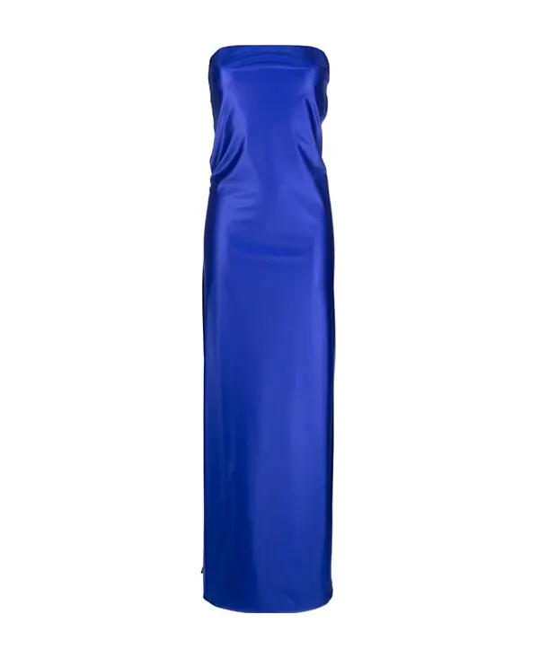 Heron Preston Cut-out Strapless Maxi Dress