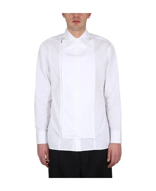 JIL SANDER Zipped Long-sleeved Shirt