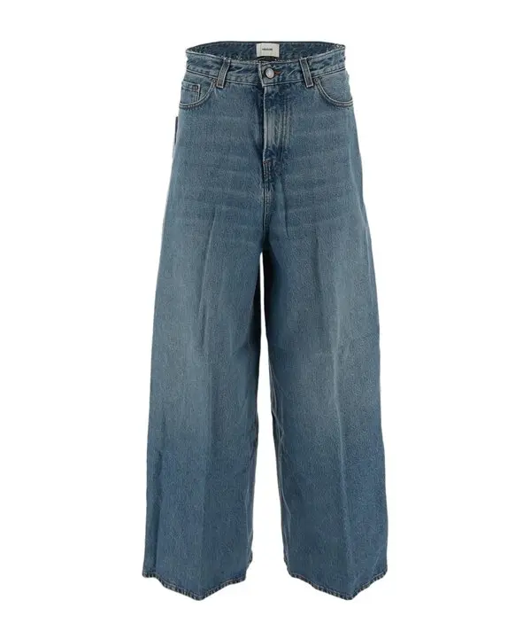 HAIKURE Big Bethany Wide-leg Jeans - Blue