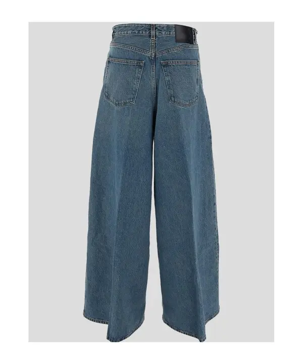 HAIKURE Big Bethany Wide-leg Jeans - Blue