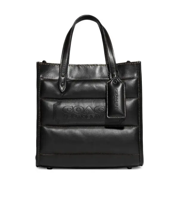 COACH Quilted Logo Tote Bag