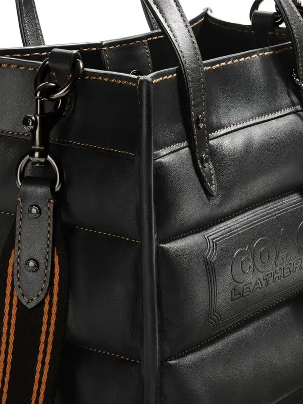 COACH Quilted Logo Tote Bag