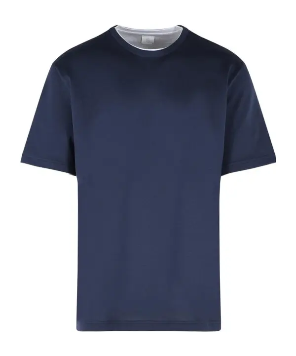 Eleventy Classic Crew Neck T-shirt - Blue