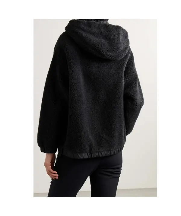 Brunello Cucinelli Textured Fleece Hooded Jacket