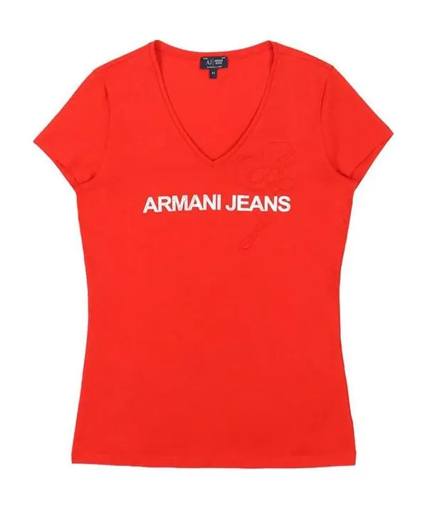 Emporio Armani V-neck Logo T-shirt