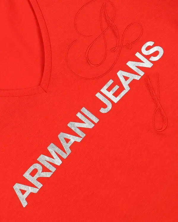 Emporio Armani V-neck Logo T-shirt