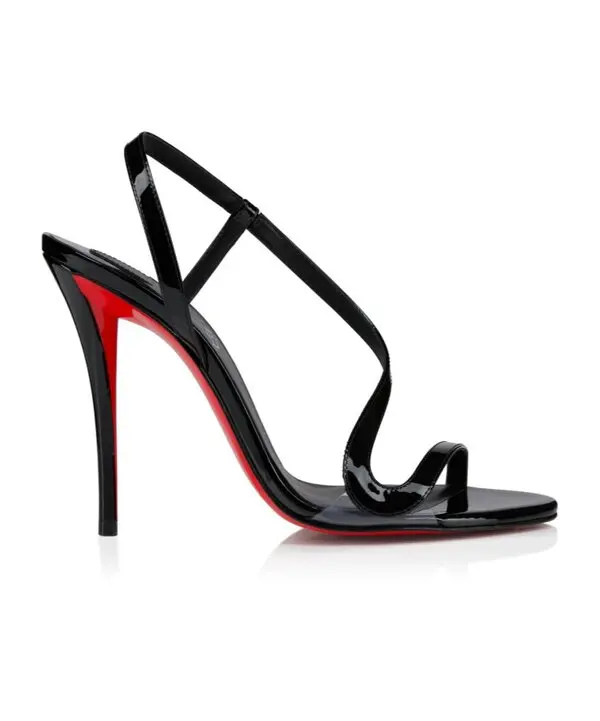 CHRISTIAN LOUBOUTIN Rosa Z Open-toe Stiletto Sandals - Black