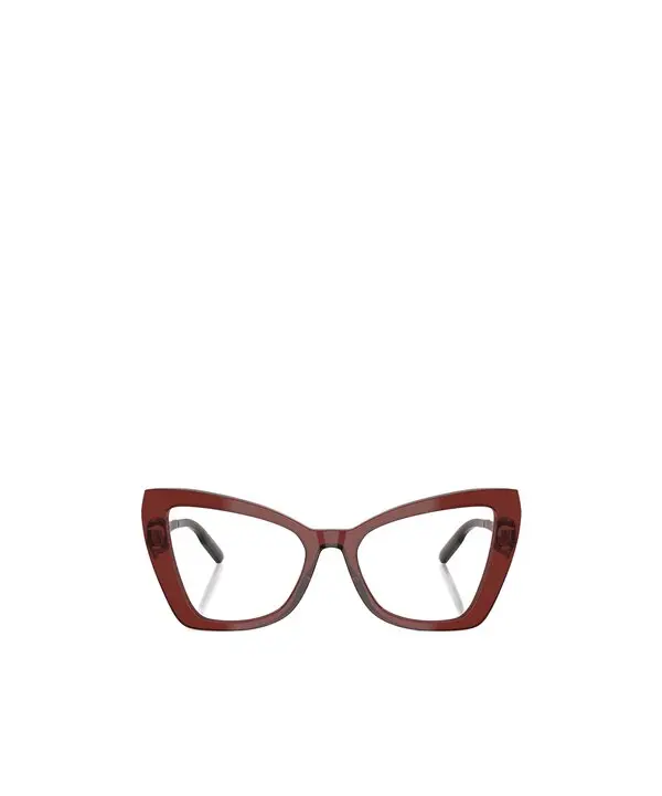 Dolce & Gabbana Cat Eye Eyeglasses - Red