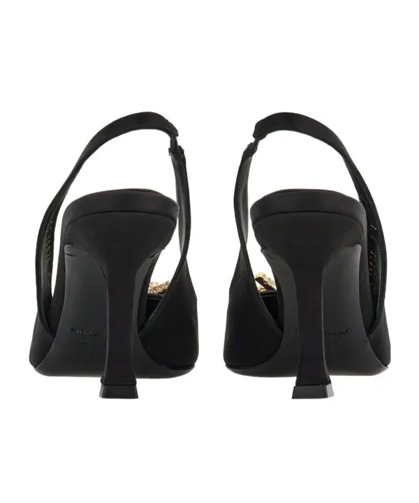FERRAGAMO Embellished Slingback High-heeled Sandals
