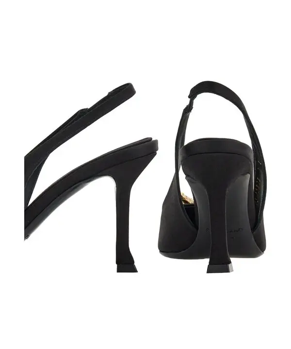 FERRAGAMO Embellished Slingback High-heeled Sandals