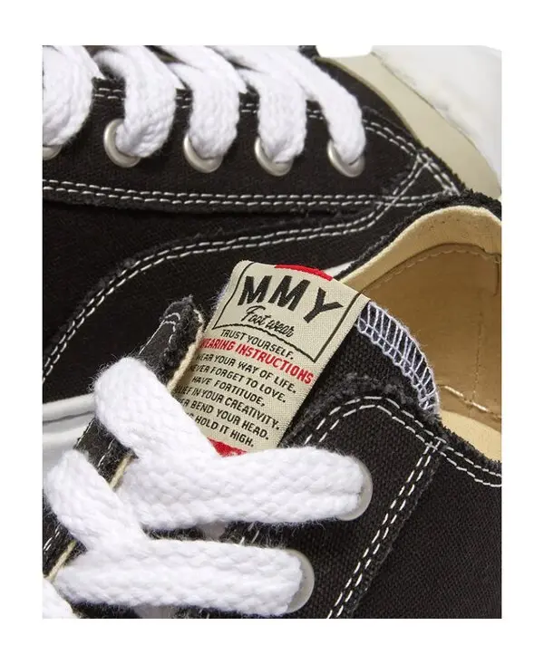 Mihara Yasuhiro Hank Low-top Sneakers - Black