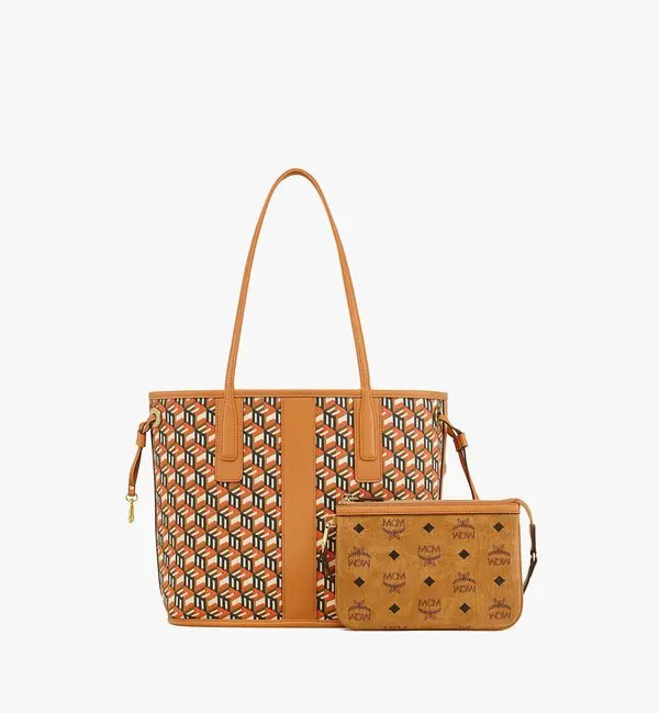 Mcm Liz Classic Visetos Tote Bag