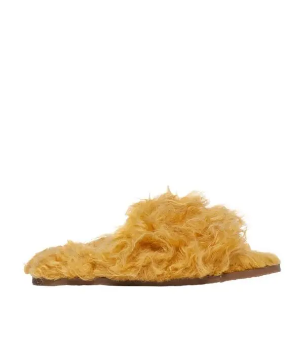 Red Valentino Teddy Slides
