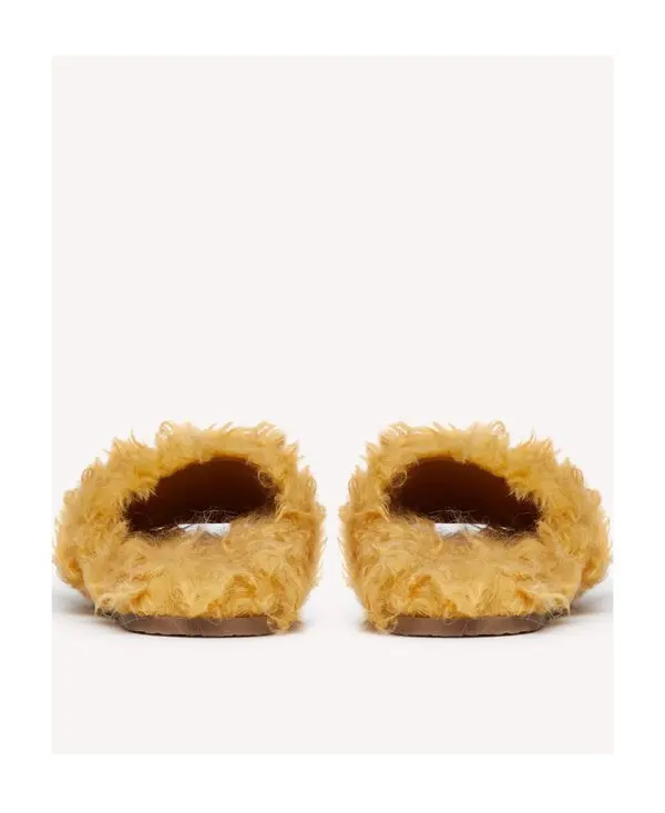 Red Valentino Teddy Slides