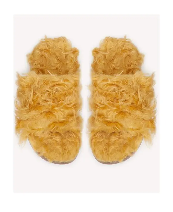 Red Valentino Teddy Slides