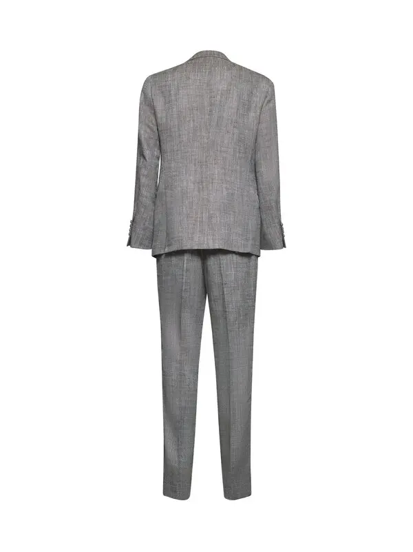 Brunello Cucinelli Two-piece Tailored Suit - Brown