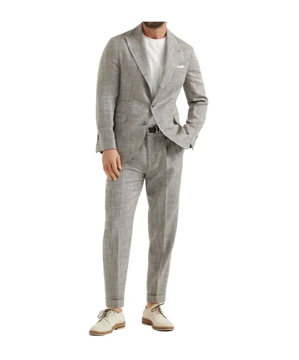 Brunello Cucinelli Two-piece Tailored Suit - Brown