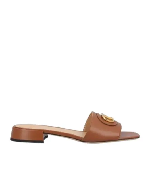Valentino Garavani Vlogo Signature Slip-on Sandals