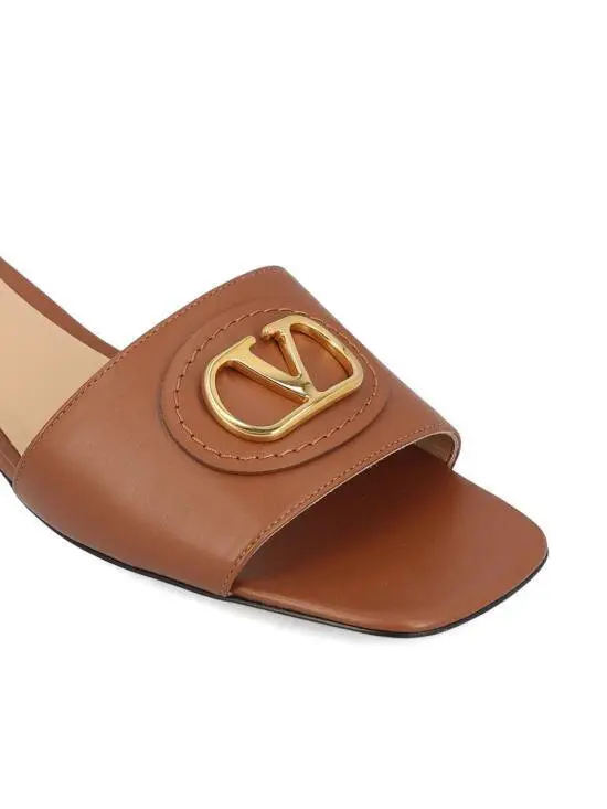 Valentino Garavani Vlogo Signature Slip-on Sandals