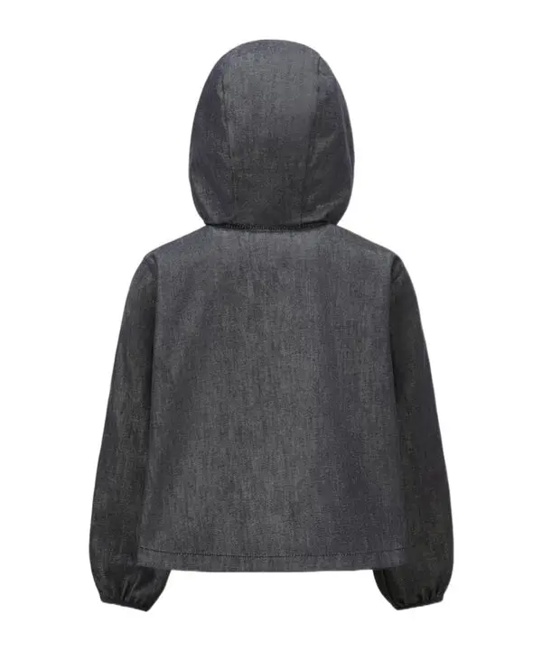 Moncler Direna Hooded Denim Jacket