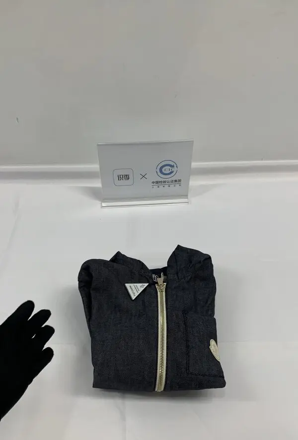 Moncler Direna Hooded Denim Jacket