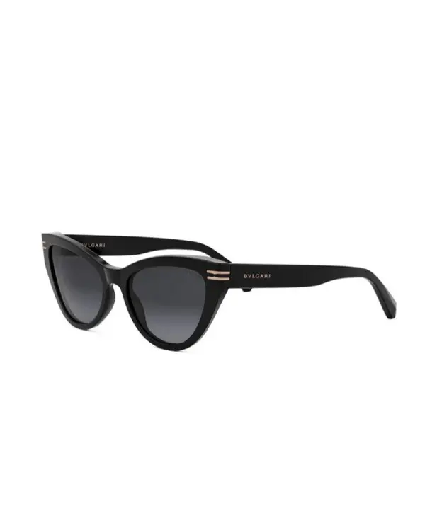 BVLGARI Cat Eye Sunglasses - Black
