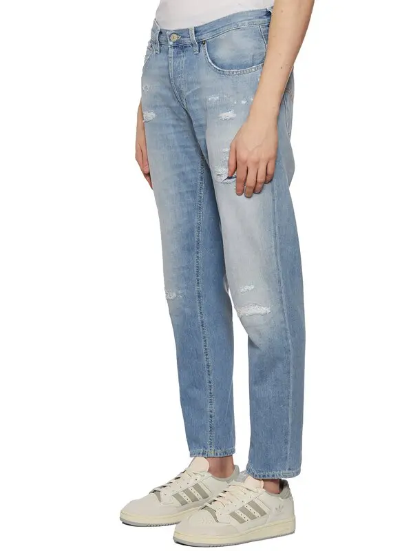 DONDUP Ripped Jeans - Gray