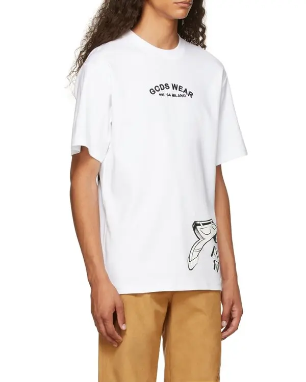 Gcds Looney Tunes Logo-print T-shirt