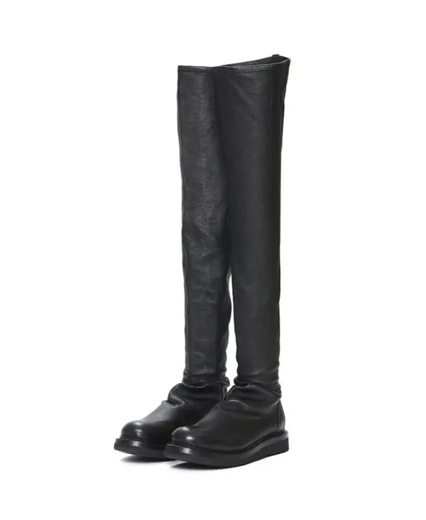 Rick Owens Stretch Over-the-knee Boots