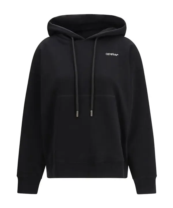Off-White Oversized Arrow Skate Drawstring Hoodie