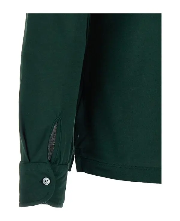 ZANONE Classic Button-up Shirt - Green