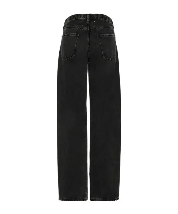 MAISON MARGIELA Relaxed Fit Straight Jeans With Large Pockets