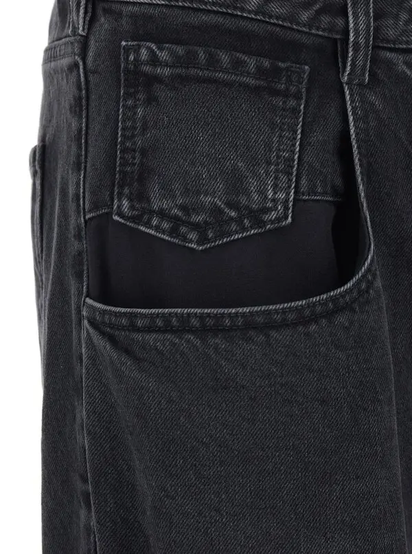 MAISON MARGIELA Relaxed Fit Straight Jeans With Large Pockets