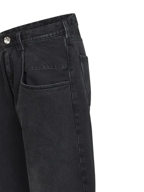 MAISON MARGIELA Relaxed Fit Straight Jeans With Large Pockets