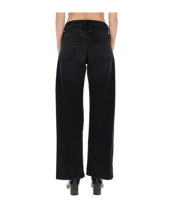 MAISON MARGIELA Relaxed Fit Straight Jeans With Large Pockets