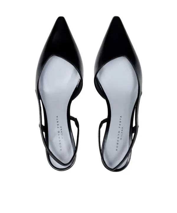 Roberto Festa Slingback Pointed Toe Pumps