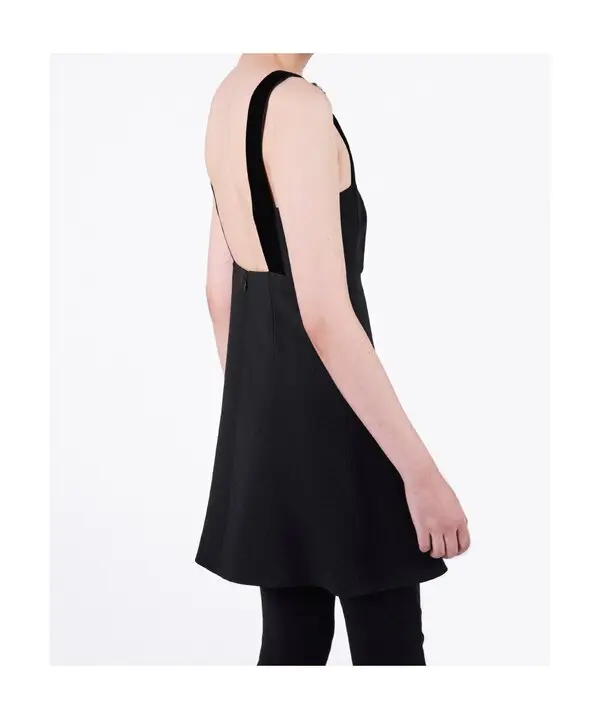 Prada Bow Detailed Cady Mini Dress
