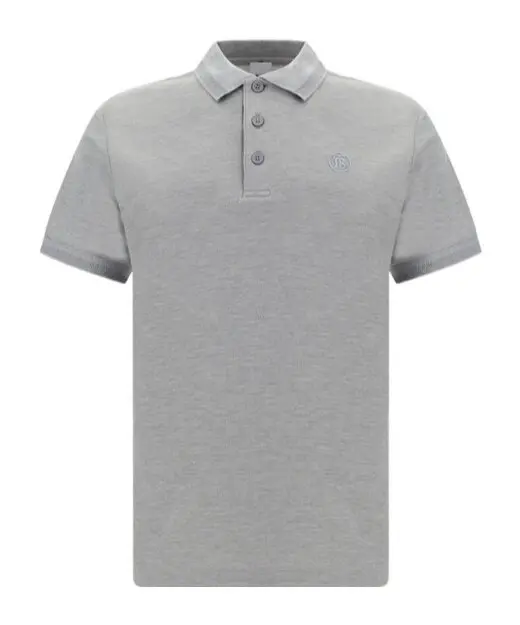 Burberry Logo Embroidered Short-sleeved Polo Shirt