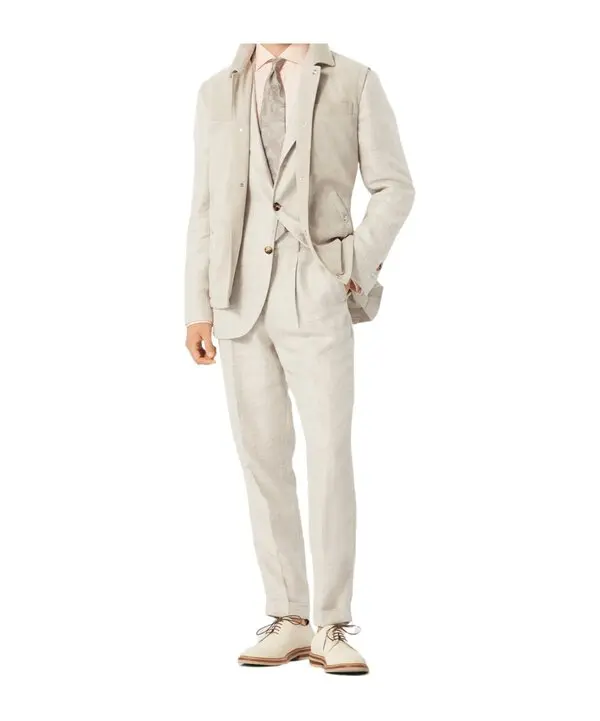 Brunello Cucinelli Sleeveless Button-up Gilet - Rope
