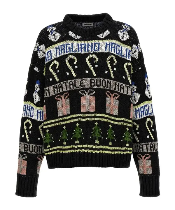 MAGLIANO Buone Feste" Knitted Sweater