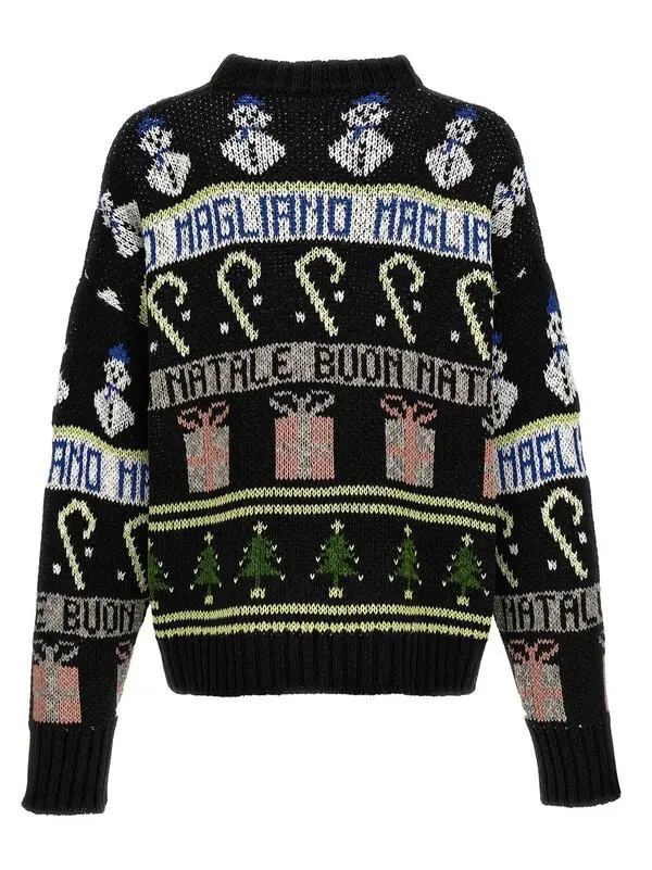 MAGLIANO Buone Feste" Knitted Sweater