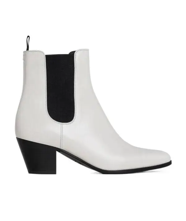 Celine Saint Germain Des Pres Shiny Calfskin Boots