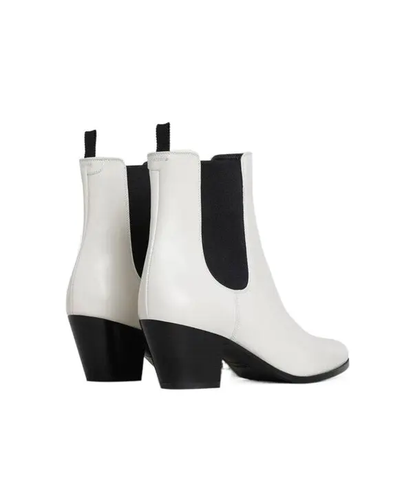 Celine Saint Germain Des Pres Shiny Calfskin Boots
