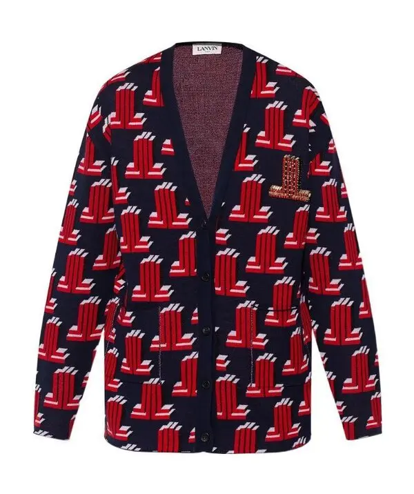 LANVIN Wool Knitted Cardigan
