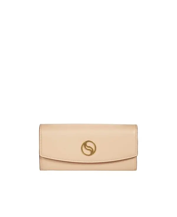 Stella McCartney Logo Wallet - Nude